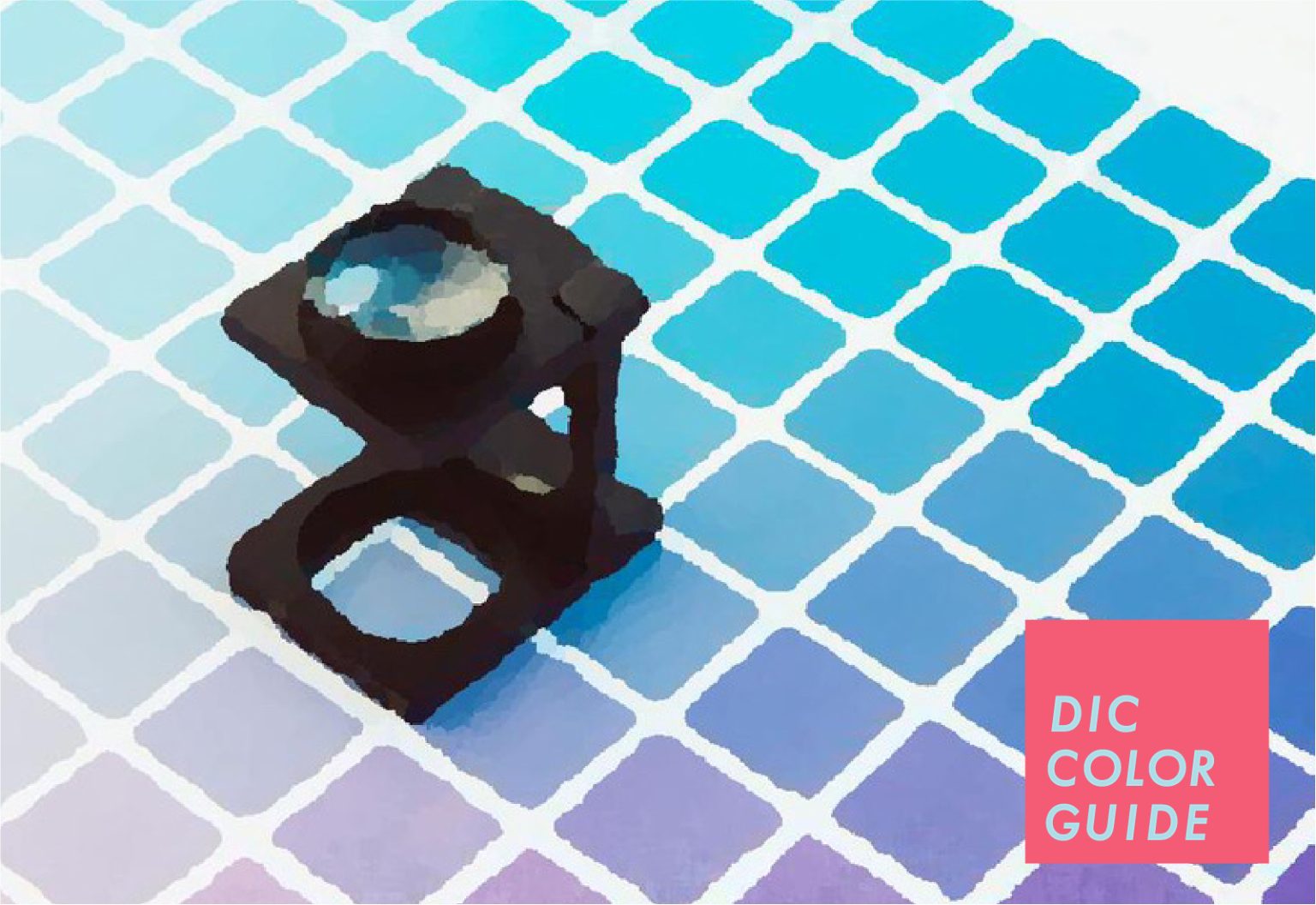 DICカラー変換（CMYKやRGB）画面上の色と実物のカラーチップの色が合っているか比較 - kisa illustration & design